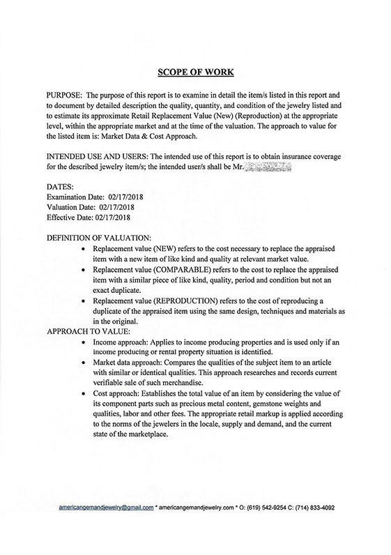 Oregon Sunstone Appraisers, Biography, Contacts, Certificates
